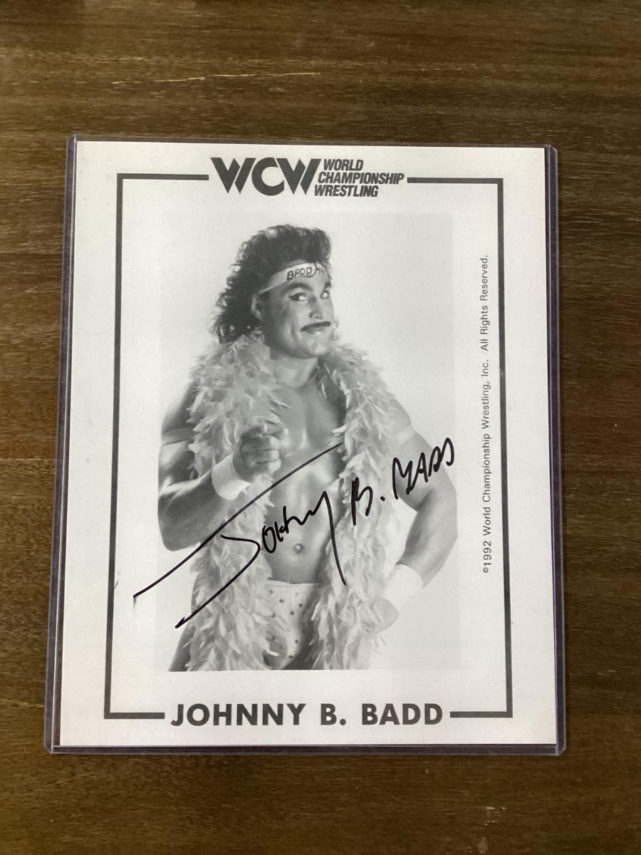 Johnny B Badd Autograph | EstateSales.org