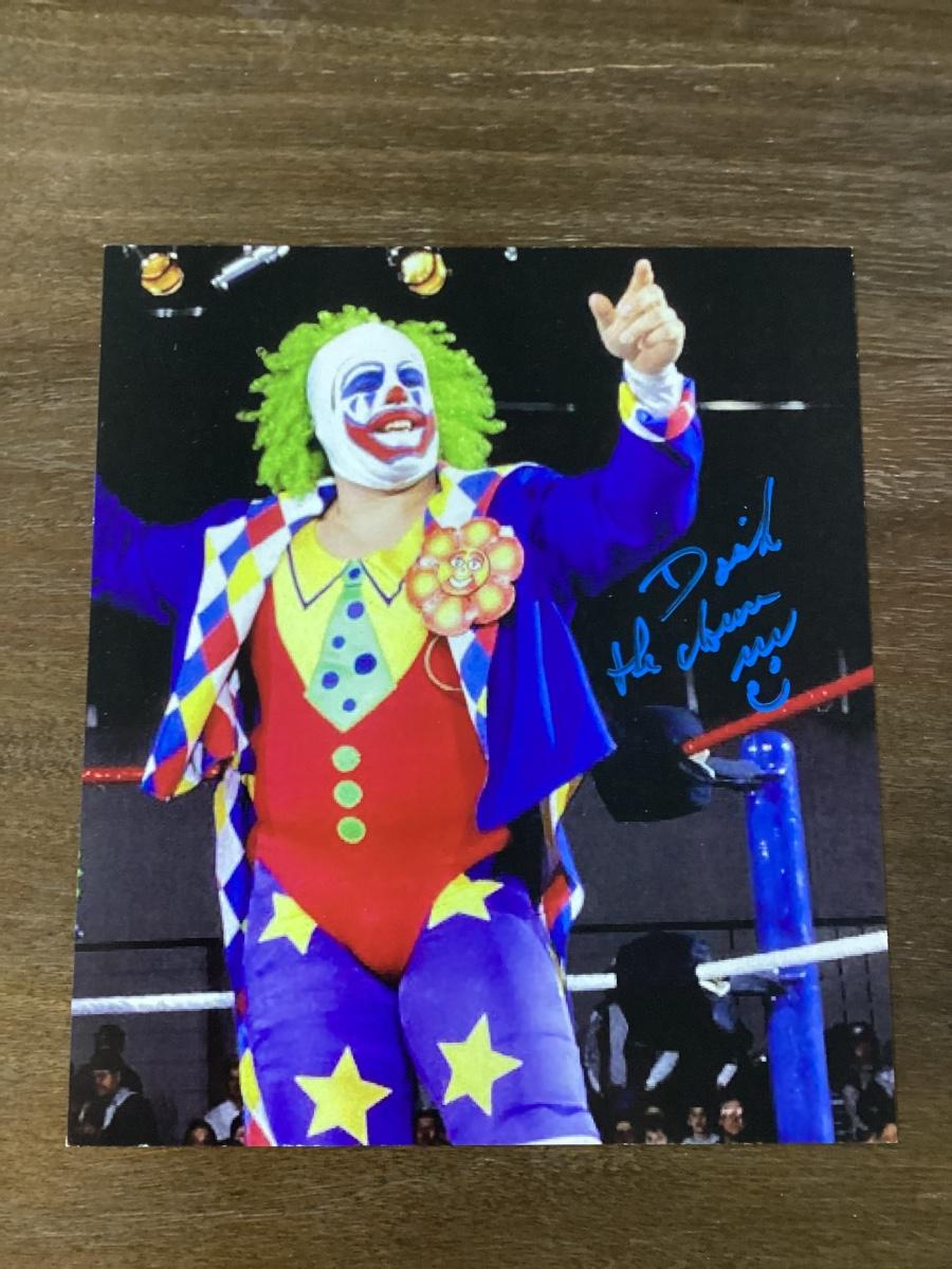Doink the clown autograph | EstateSales.org