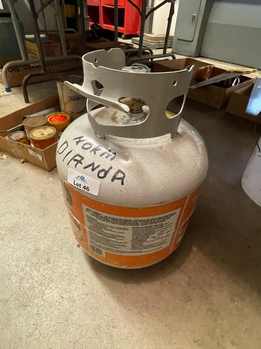 Partially Full Propane Tank | EstateSales.org