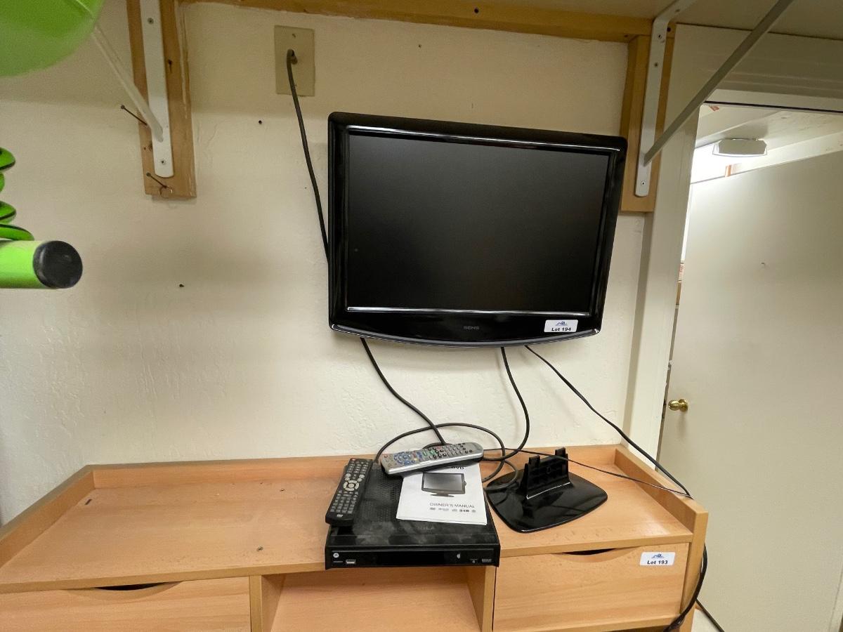 Sens Wall Mount small Flat Screen TV - For Shop/Kitchen/Kids Room ...