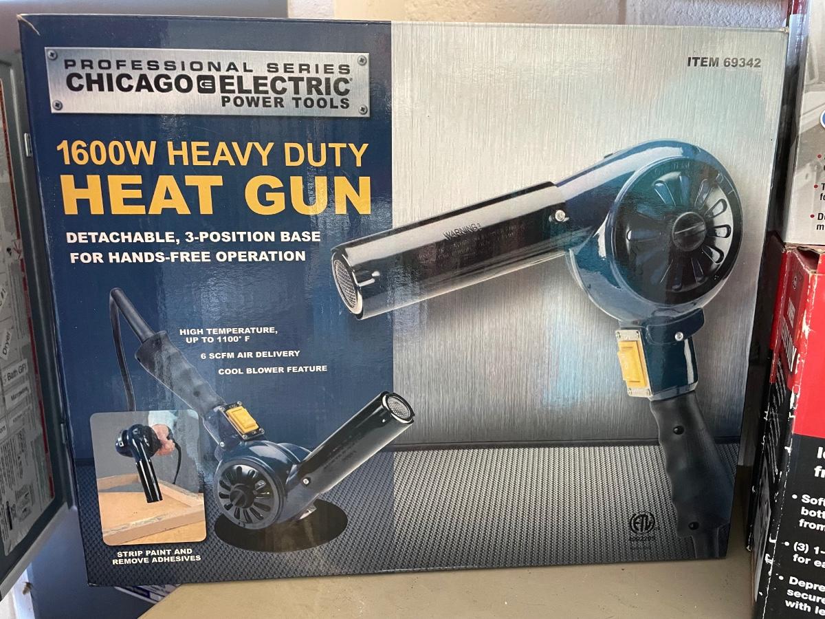Chicago Electric 1600W Heavy Duty Heat Gun | EstateSales.org