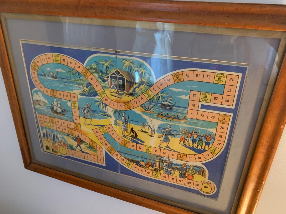Framed Vintage Board Games | EstateSales.org