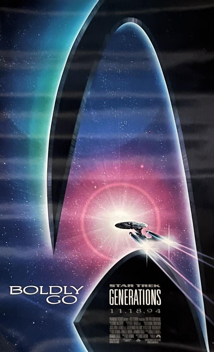 Star Trek Generations original mini poster | EstateSales.org