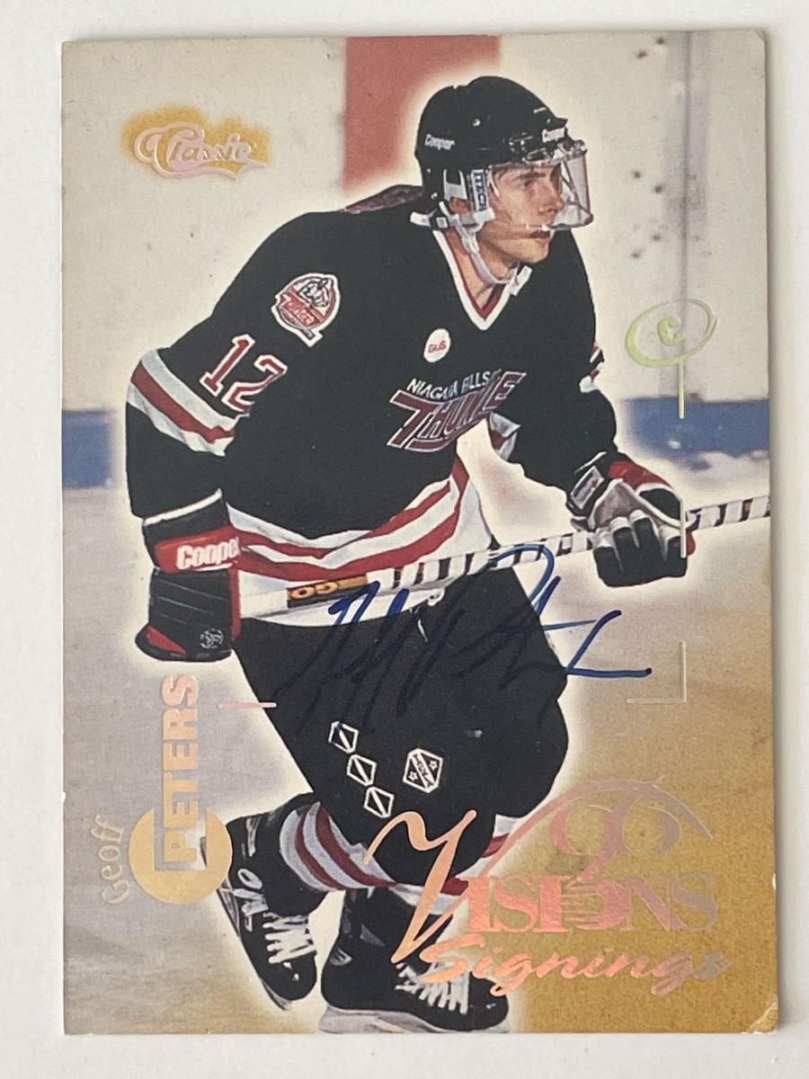 Geoff Peters signed autograph card | EstateSales.org