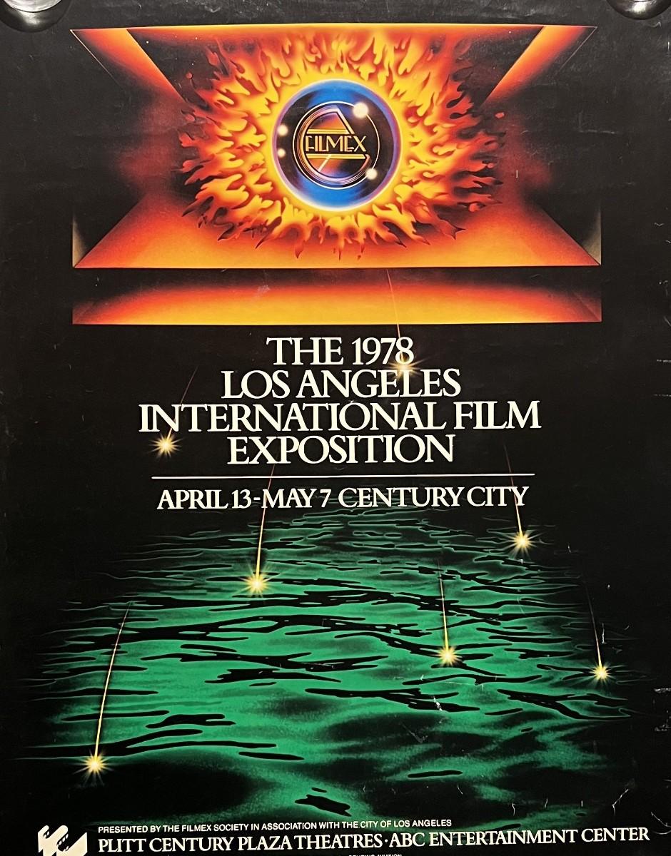 Film X Los Angeles International Film Exposition 1978 original poster ...