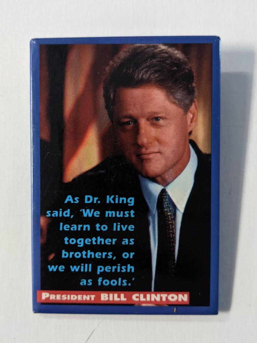 President Bill Clinton Vintage Pin | EstateSales.org