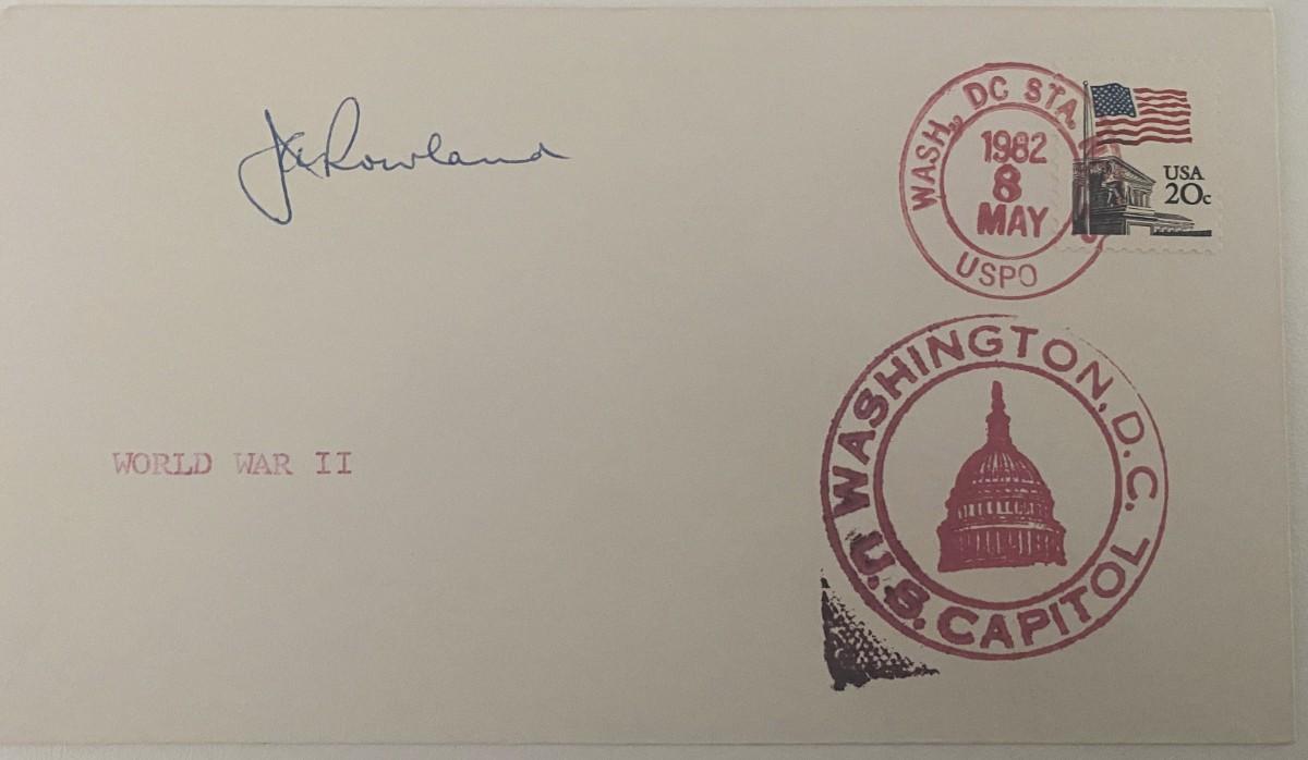 Air Marshal Sir James Anthony Rowland Signature | EstateSales.org