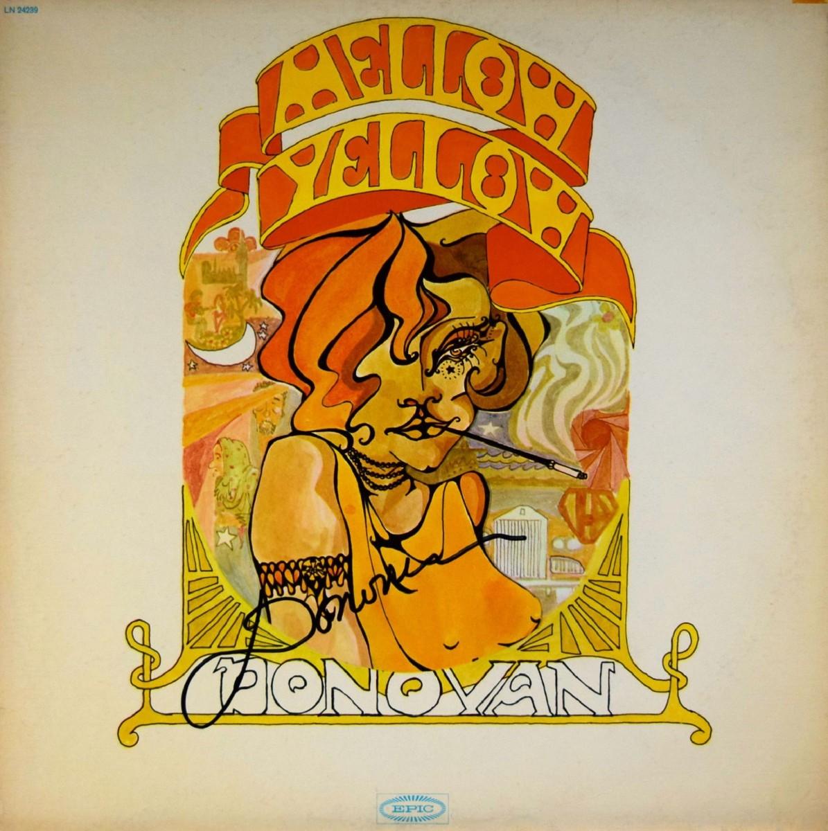 Donovan Mellow Yellow signed album | EstateSales.org