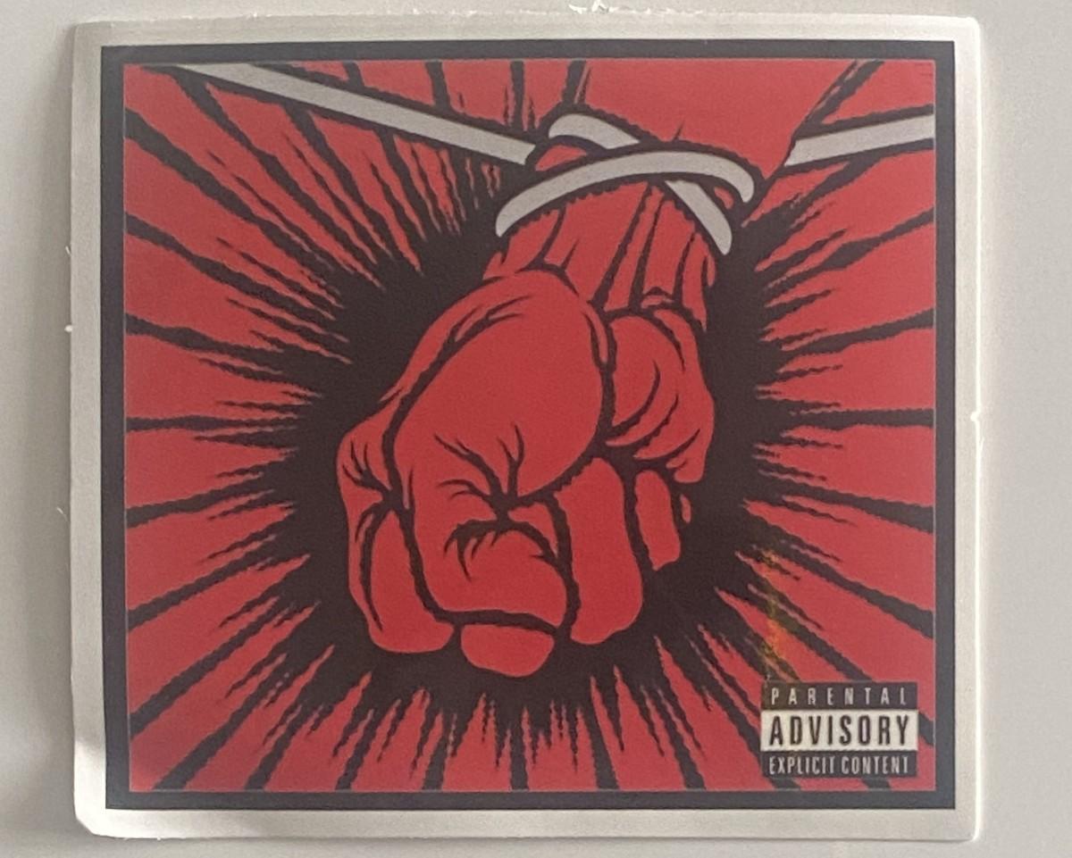 Metallica St. Anger cover sticker | EstateSales.org