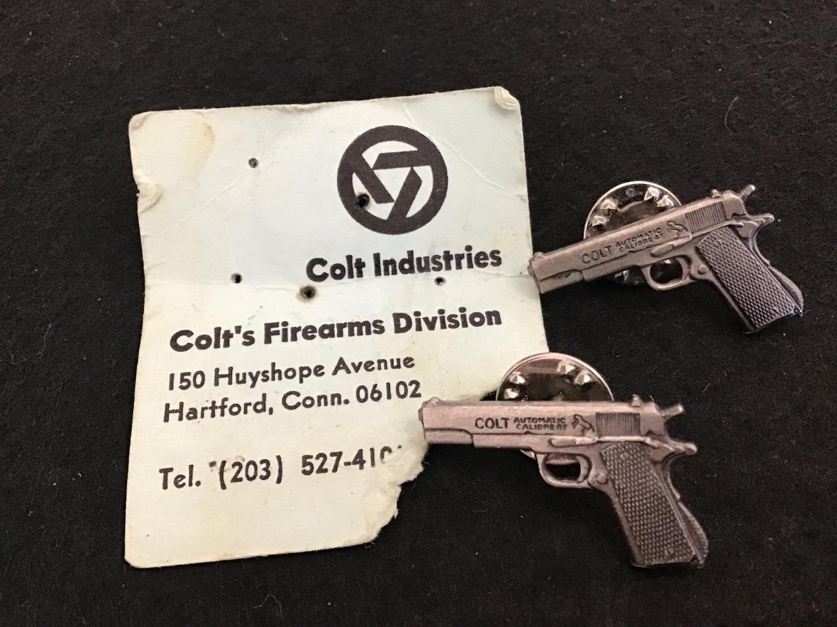 Vintage Colt 45 Pins | EstateSales.org