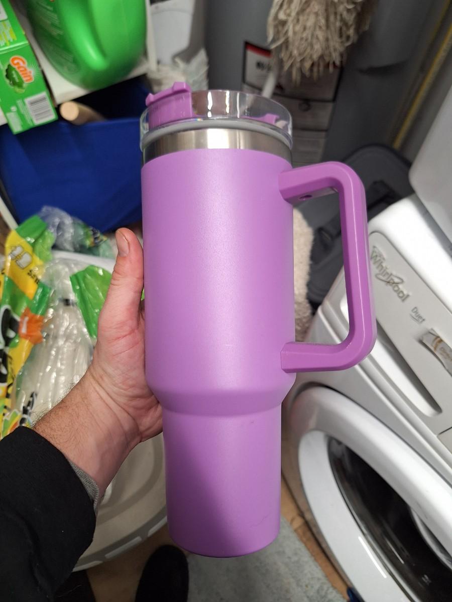 Purple thermos | EstateSales.org