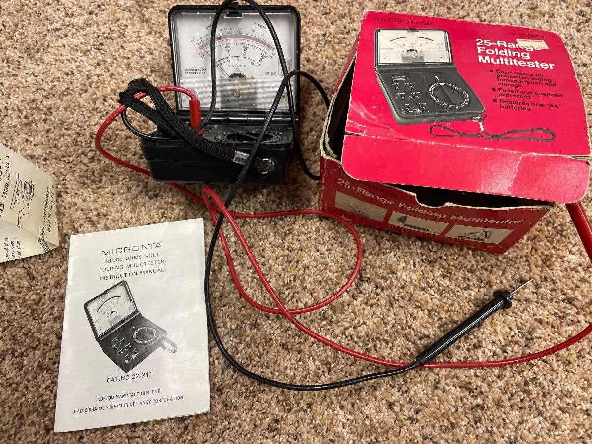 Micronta multitester | EstateSales.org