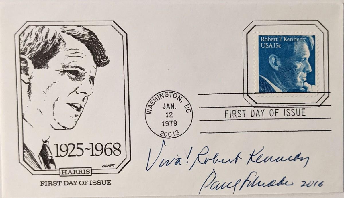 Robert F. Kennedy signed FDC | EstateSales.org
