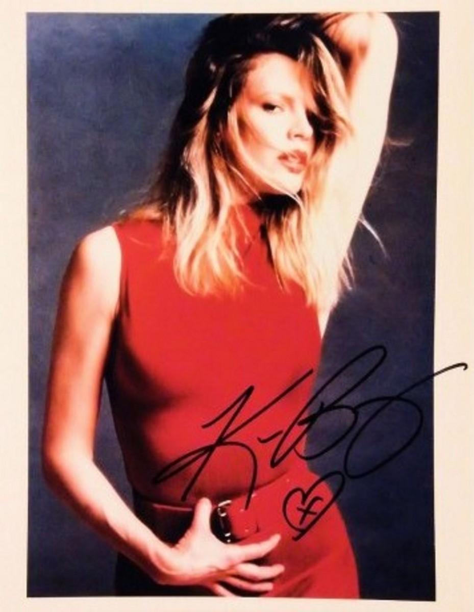 Kim Basinger signed promo photo | EstateSales.org