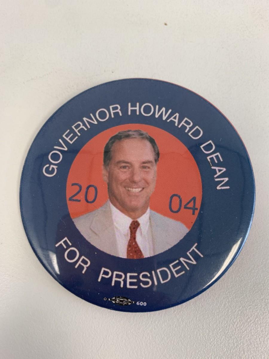 Governor Howard for President 2004 pin | EstateSales.org