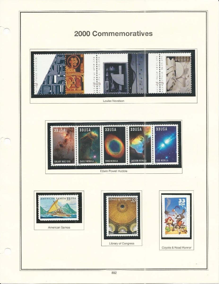 2000 Commemorative Stamp Set | EstateSales.org