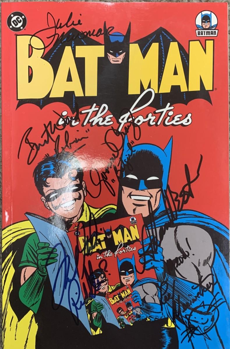 Batman signed comic | EstateSales.org