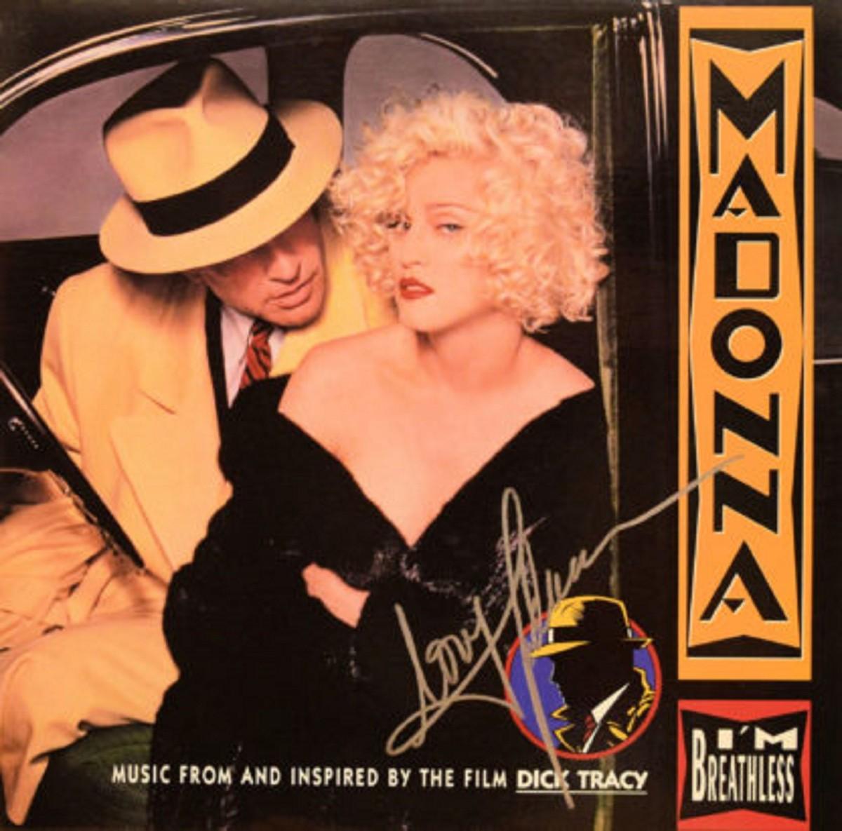 Madonna signed I’m Breathless album | EstateSales.org
