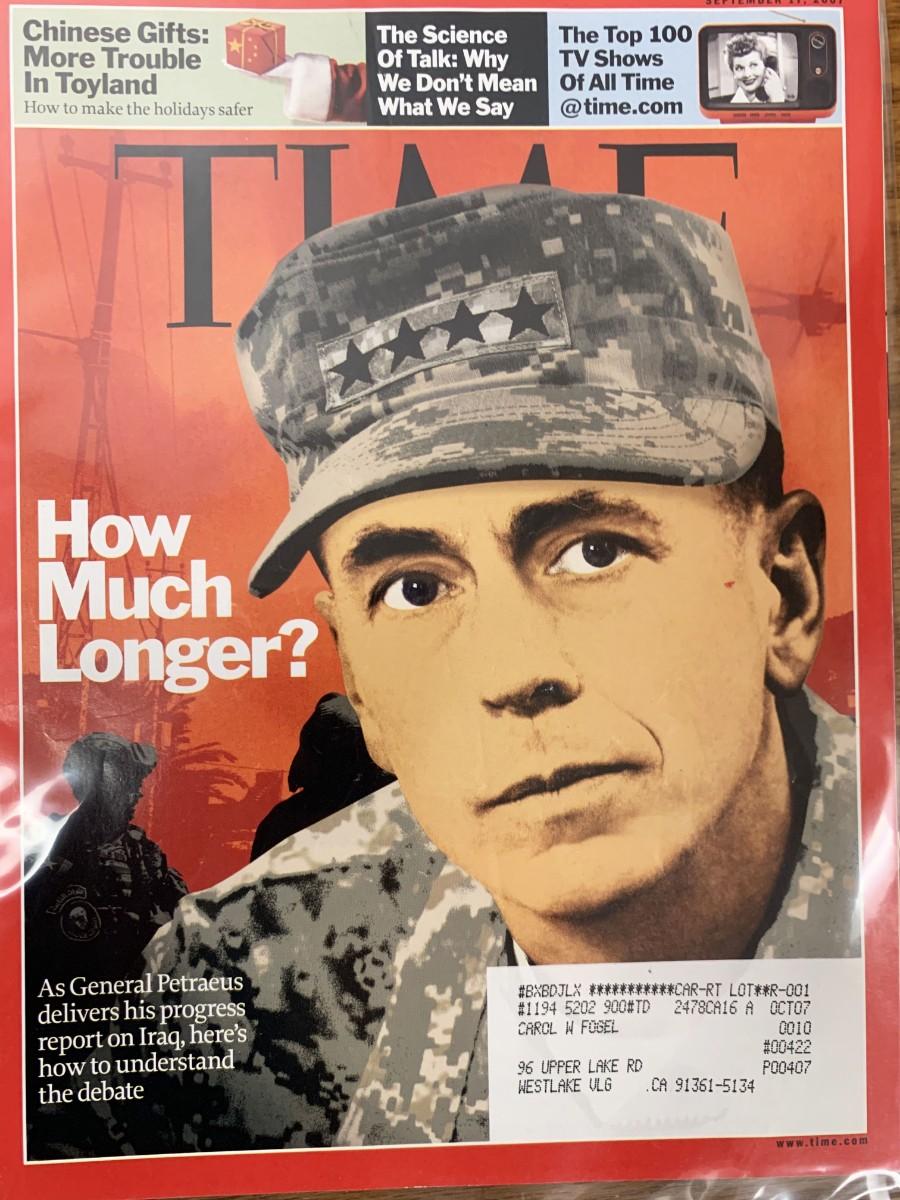 TIME Magazine 2007 General Petraeus Issue | EstateSales.org