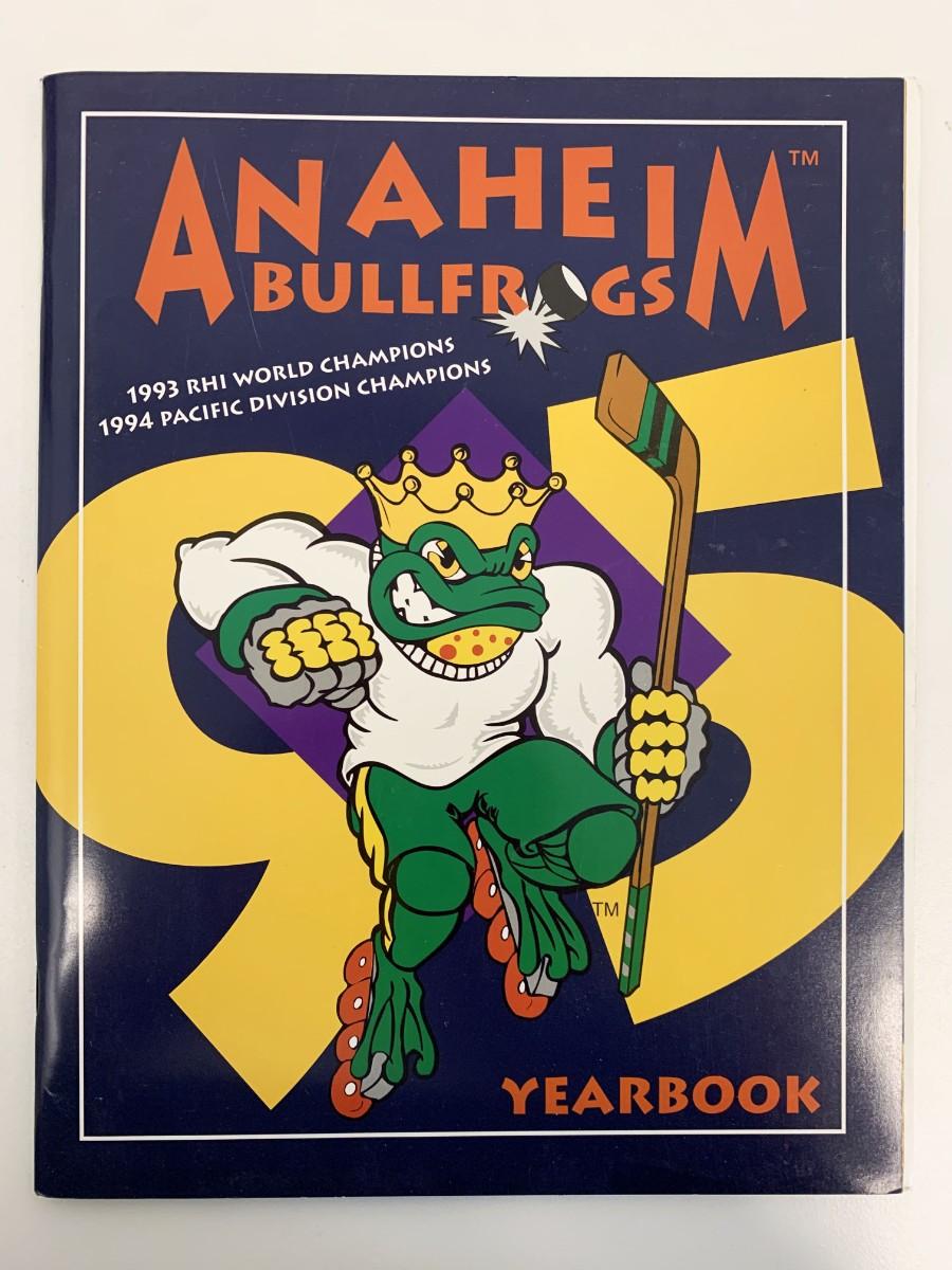 Anaheim Bullfrogs Year Book | EstateSales.org