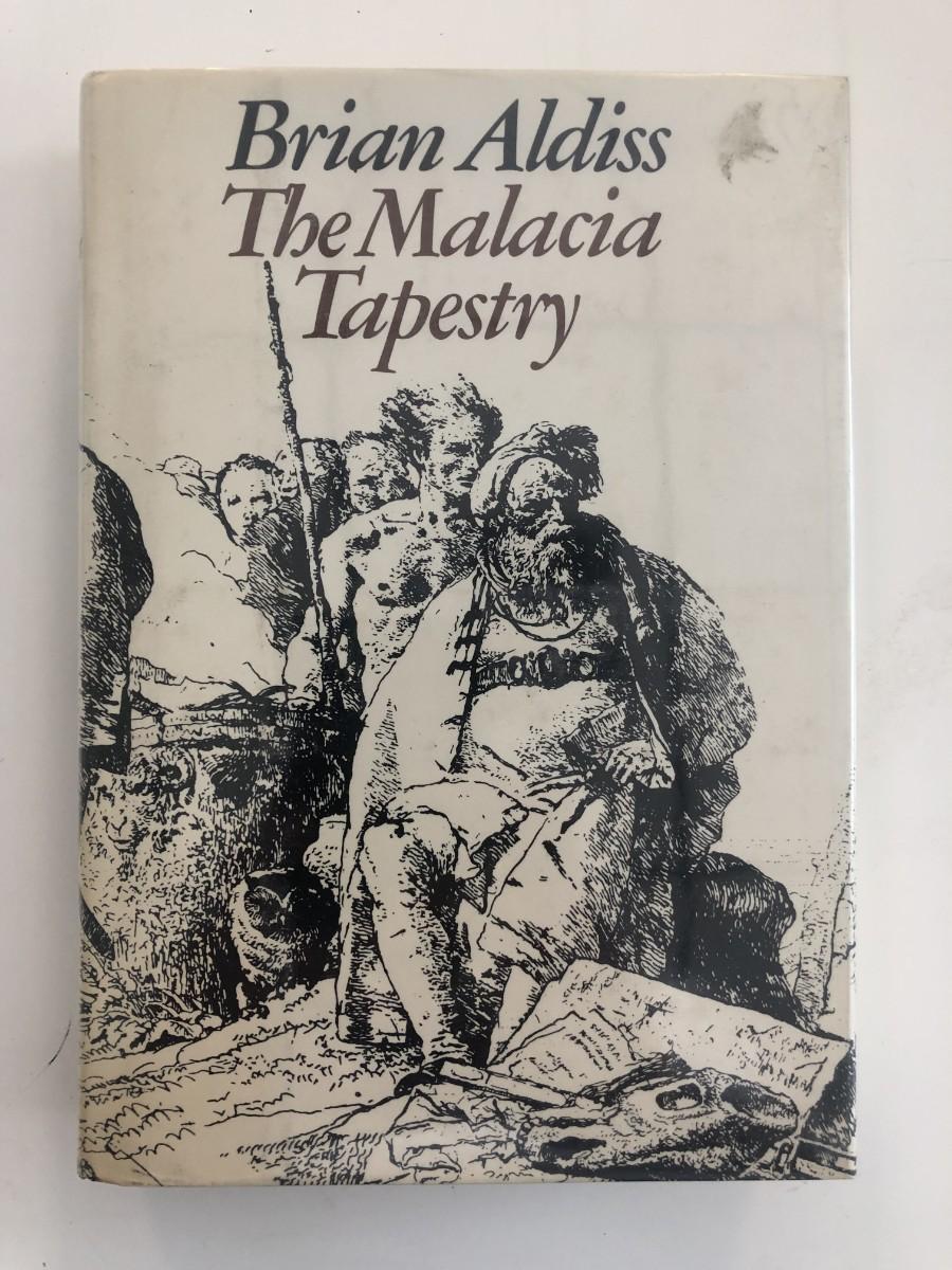 The Malacia Tapestry Brian Aldiss signed book | EstateSales.org