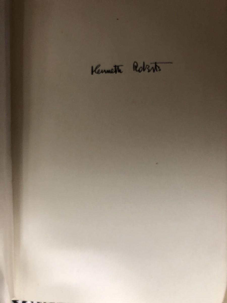 Kenneth Roberts signed book | EstateSales.org