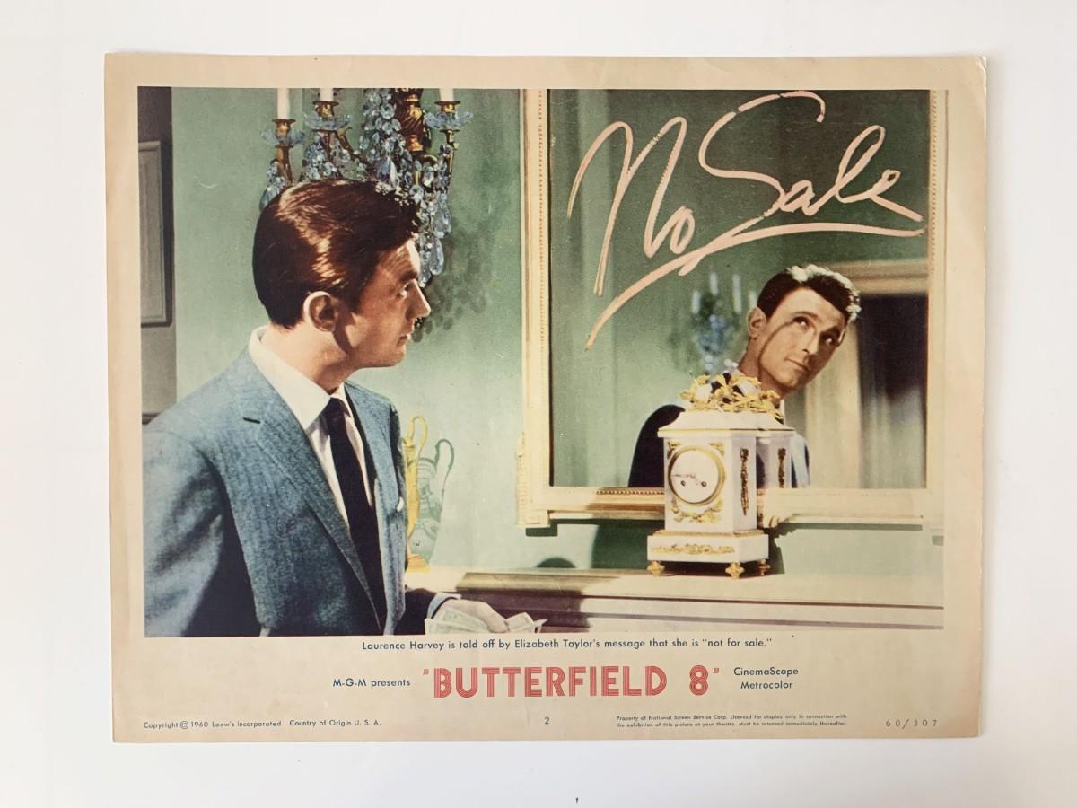 BUtterfield 8 original 1960 vintage lobby card | EstateSales.org