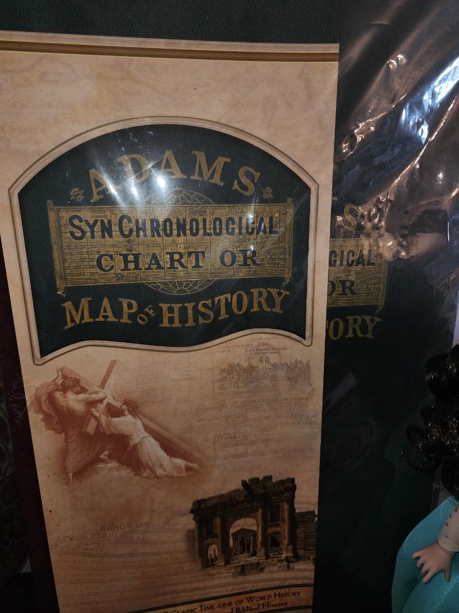 Adams map of world history | EstateSales.org