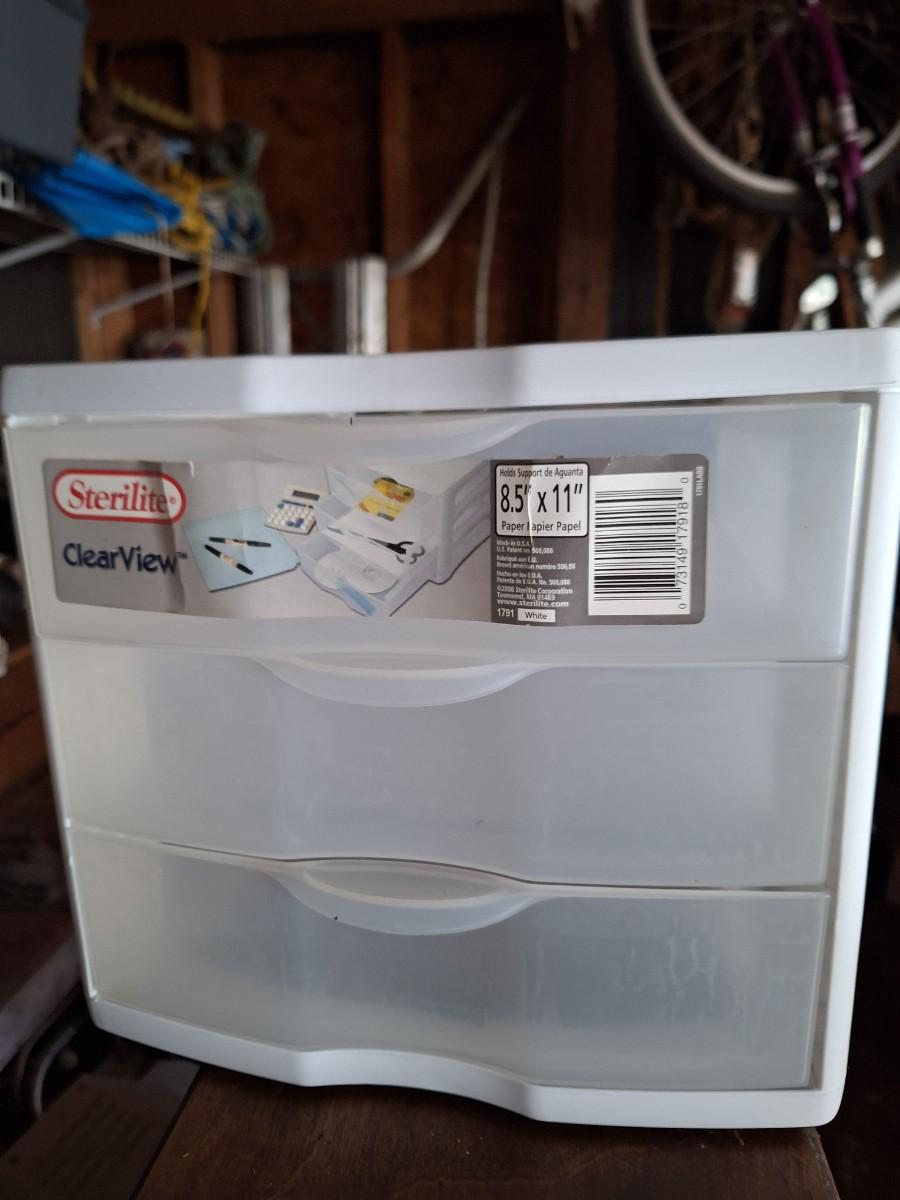 3 bin organizer | EstateSales.org