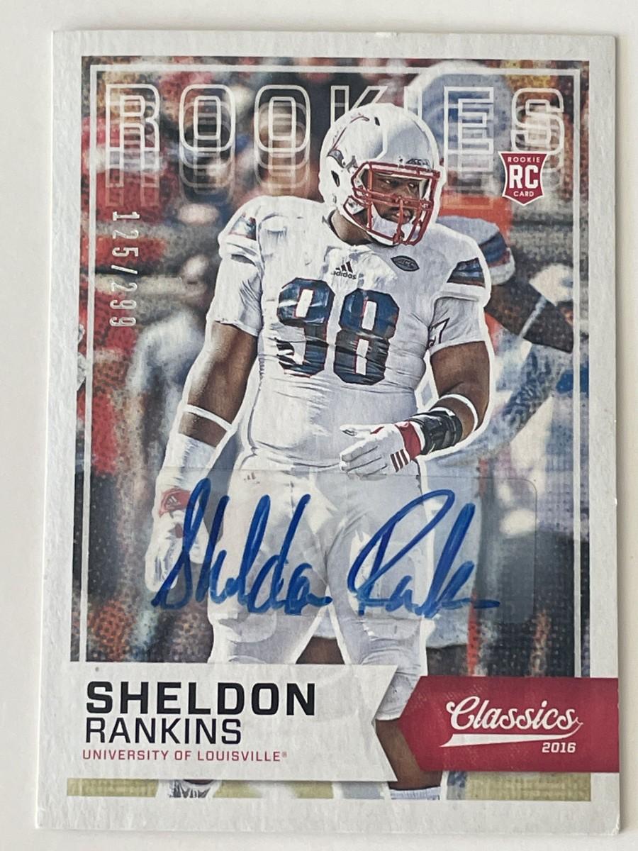 Sheldon Rankins 2016 Classics signed Rookie trading card | EstateSales.org