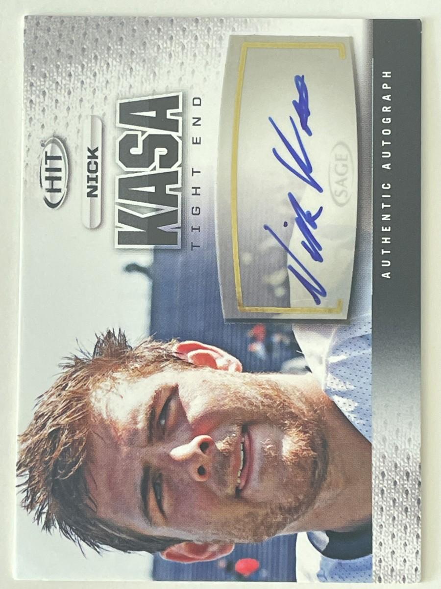 Nick Kasa signed autograph card | EstateSales.org