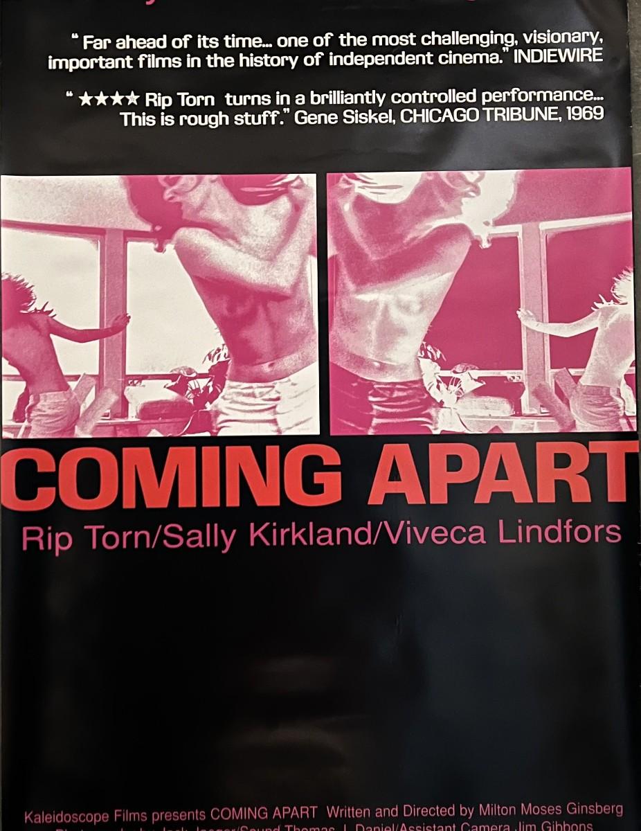Coming Apart 1969 original movie poster | EstateSales.org