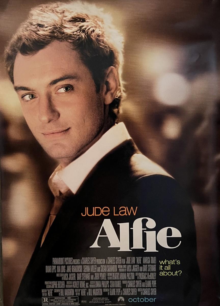 Alfie 2004 original movie poster | EstateSales.org