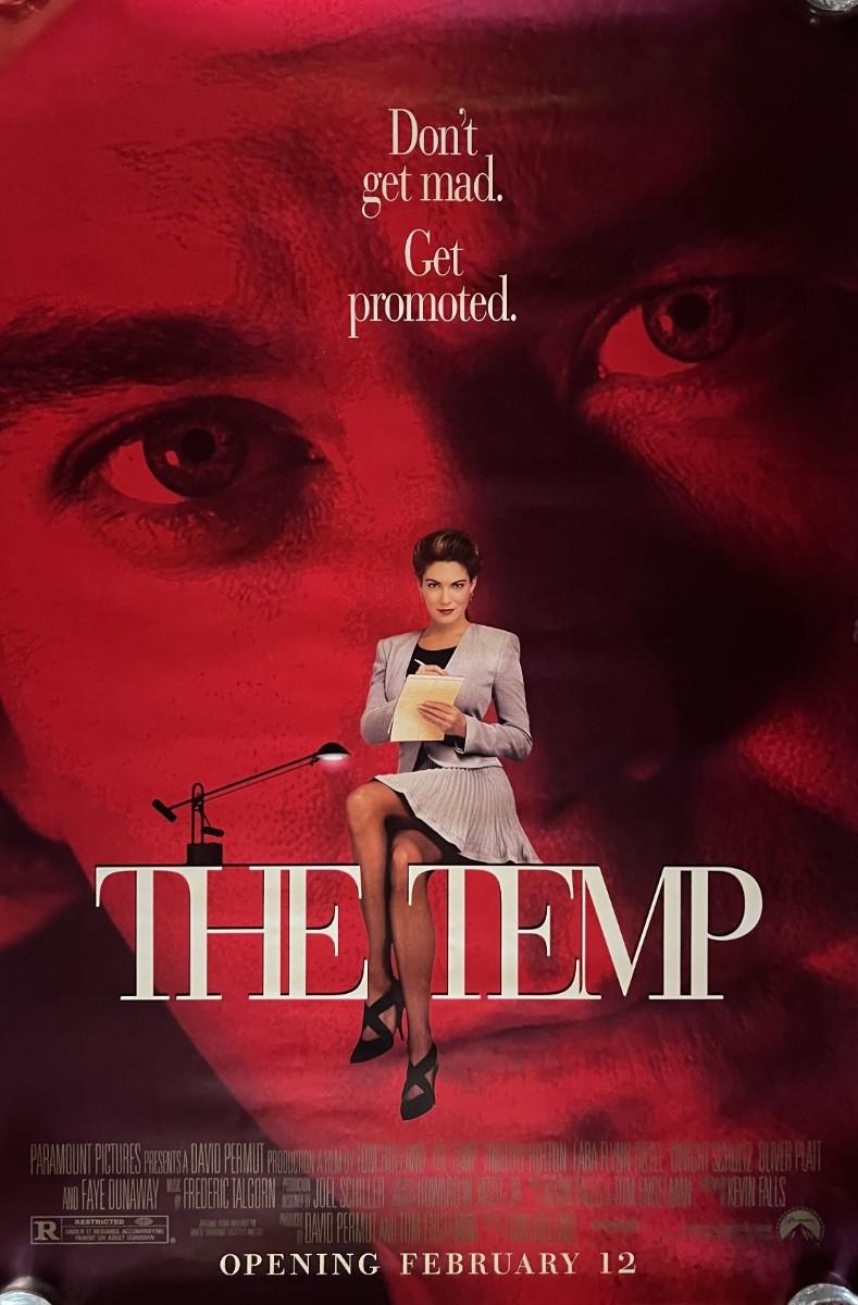 The Temp 1993 original movie poster | EstateSales.org