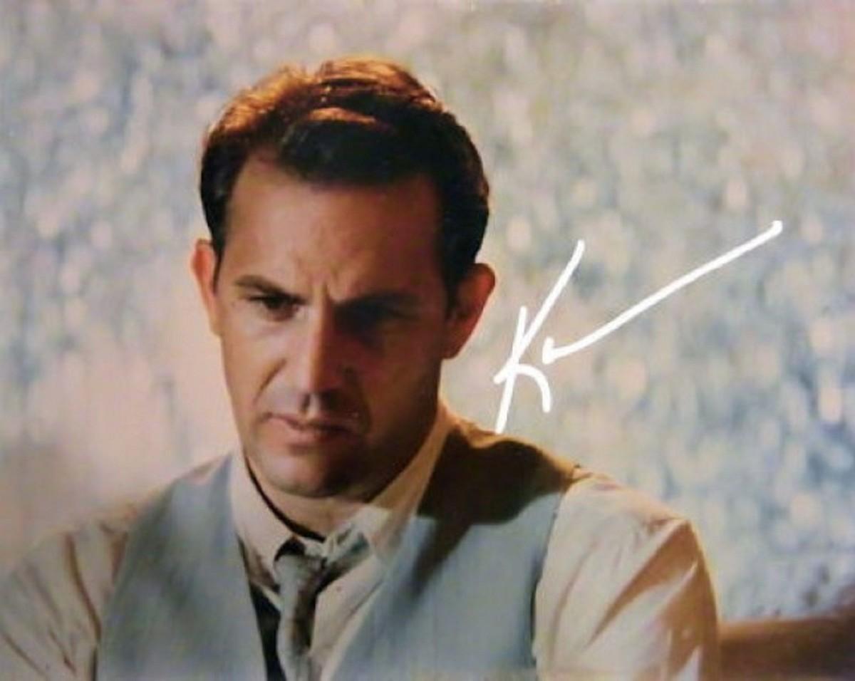 Kevin Costner signed portrait photo | EstateSales.org