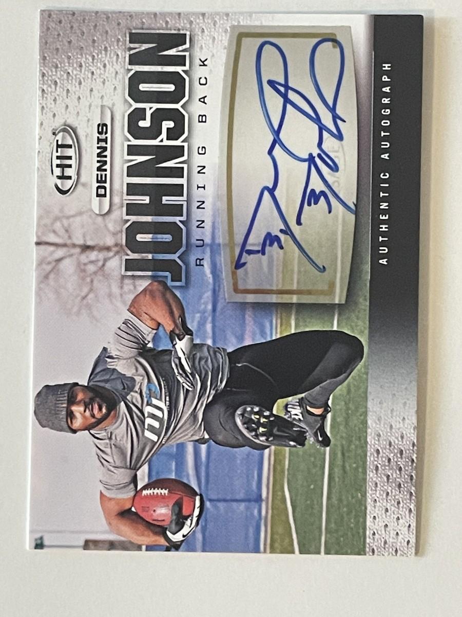 Dennis Johnson signed autograph card | EstateSales.org