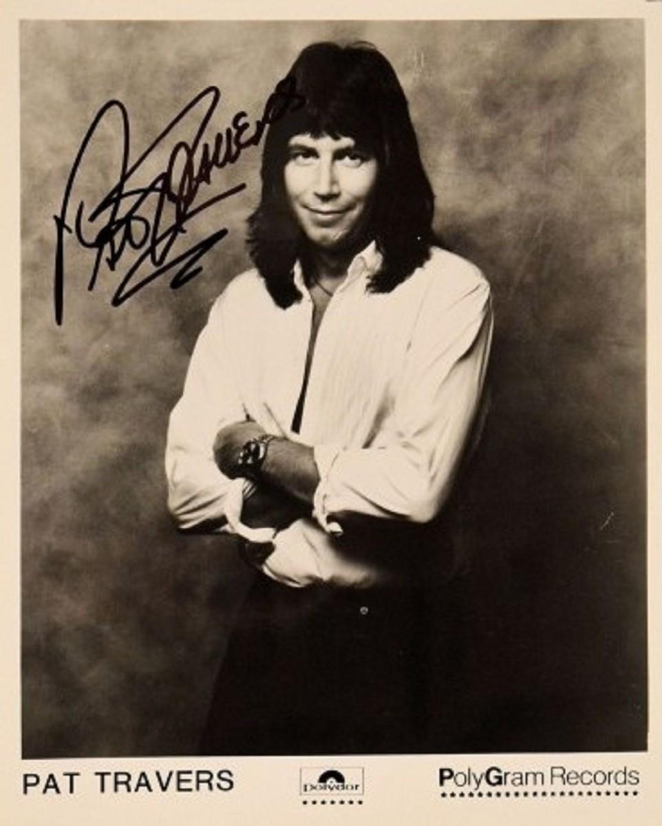 Pat Travers signed portrait photo | EstateSales.org