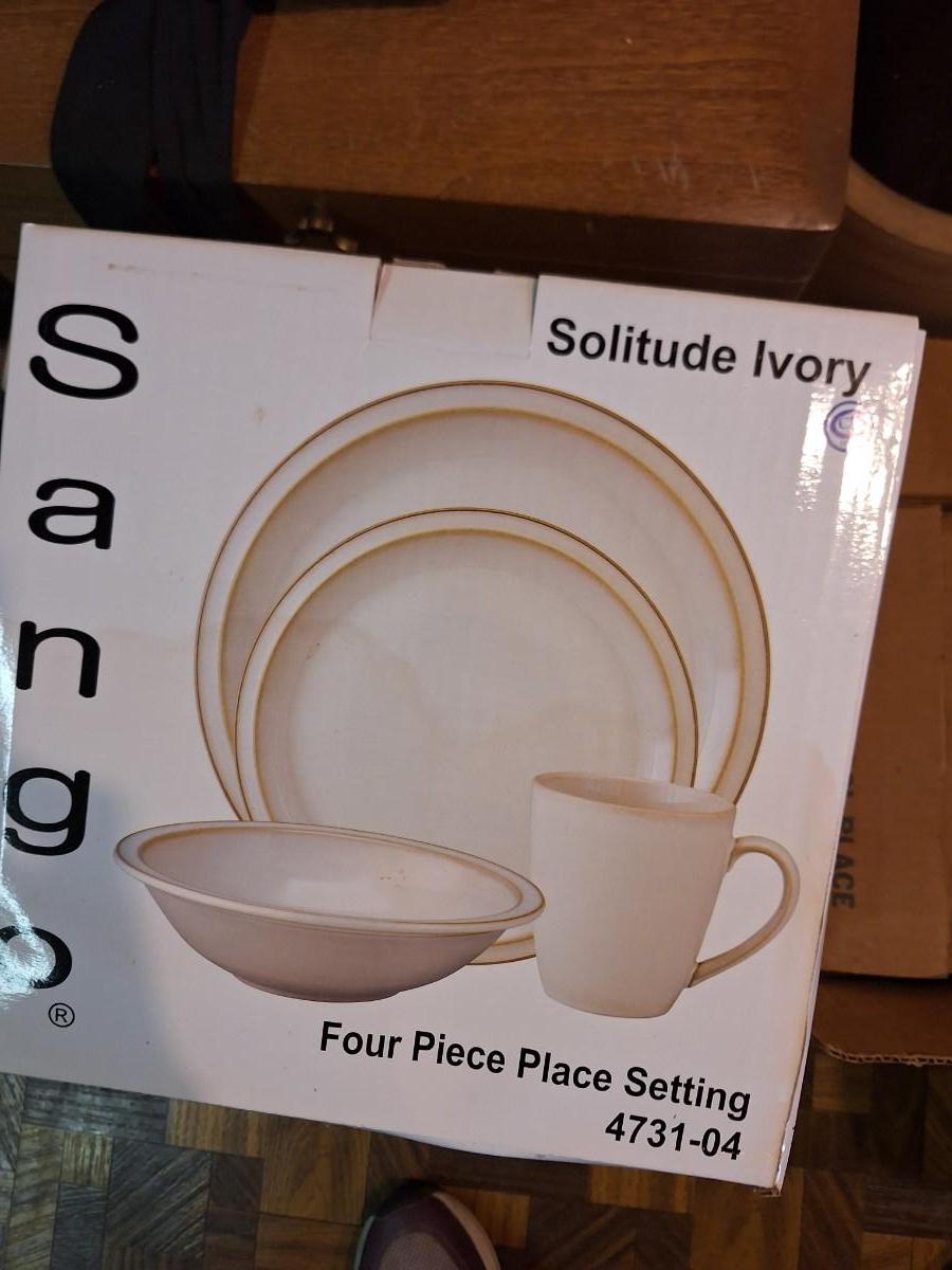 3 box of "Solitude Ivory" Dishes | EstateSales.org