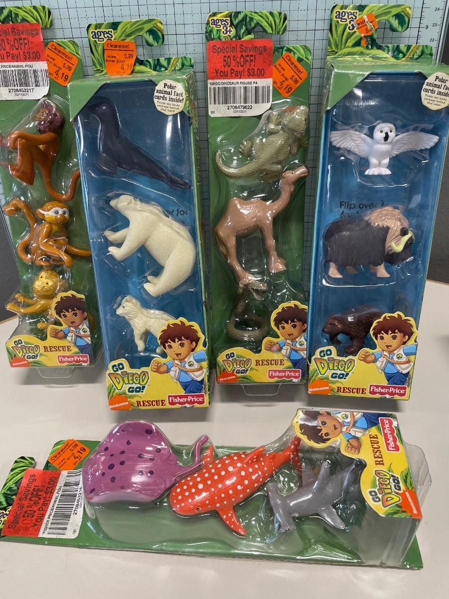 Go Diego Go! animal Toys | EstateSales.org