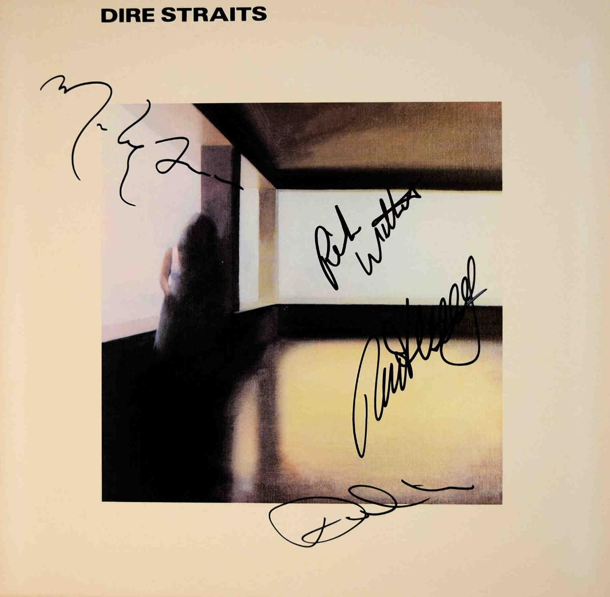 Dire Straits signed Debut album | EstateSales.org