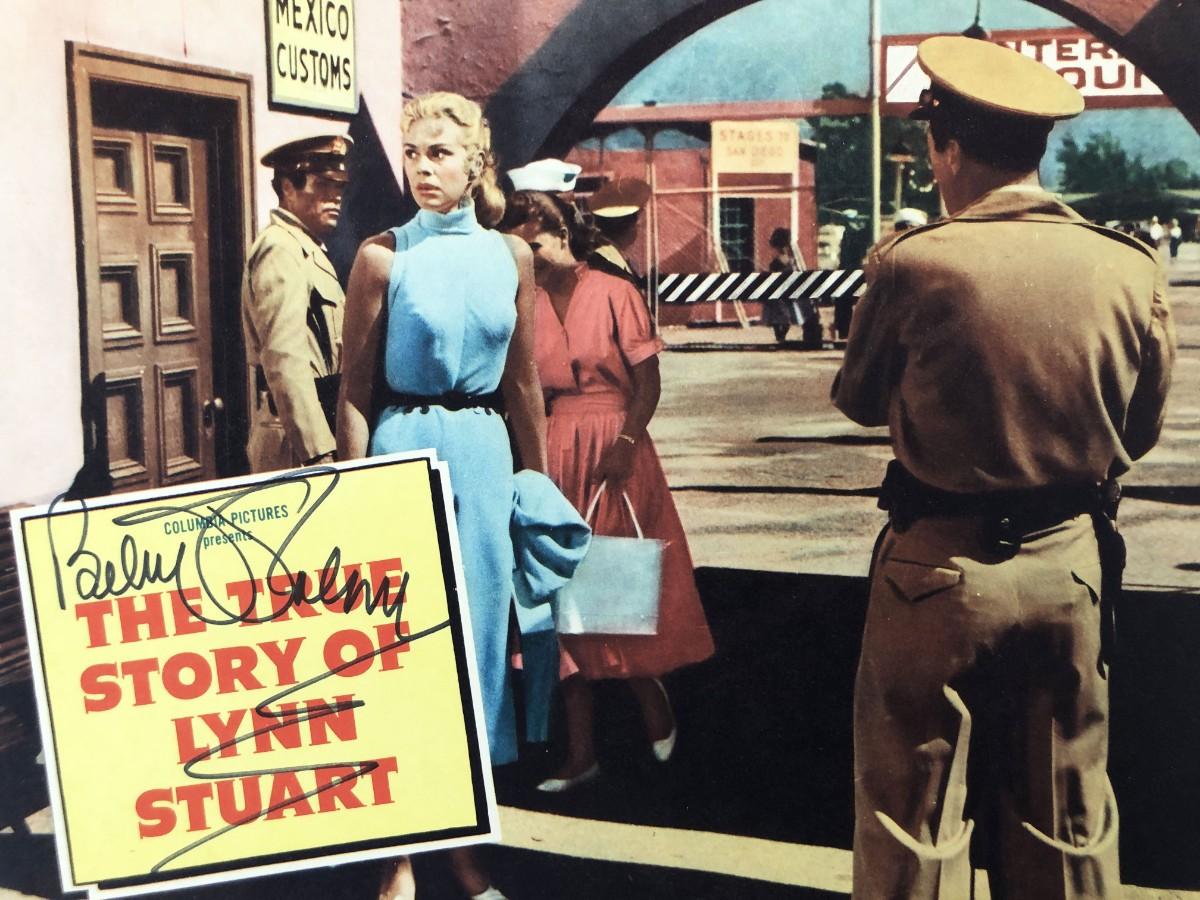 The True Story of Lynn Stuart signed lobby card | EstateSales.org