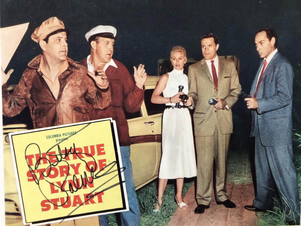 The True Story of Lynn Stuart signed lobby card | EstateSales.org