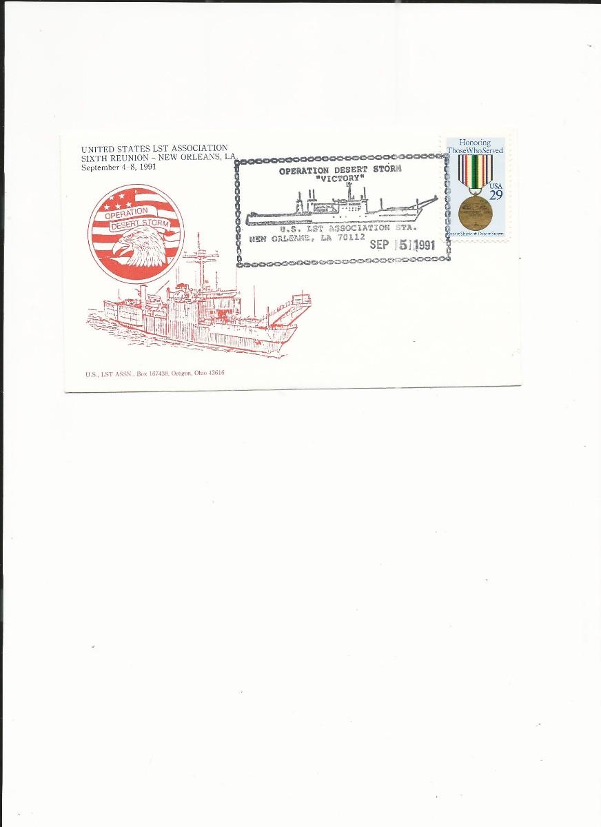 Operation Desert Storm - United States LST Association - First Day ...