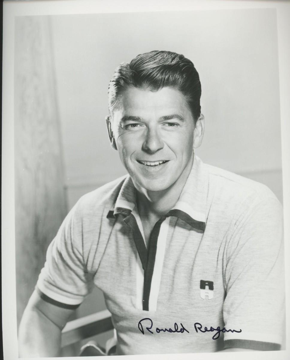 Ronald Reagan signed photo. GFA Authenticated | EstateSales.org