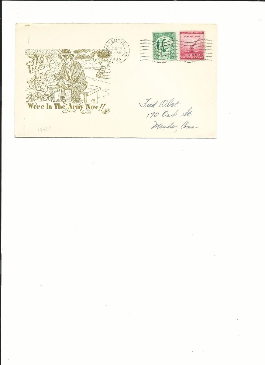 Camp Campbell, KY - U.S. Army - First Day Cover - 1943 | EstateSales.org