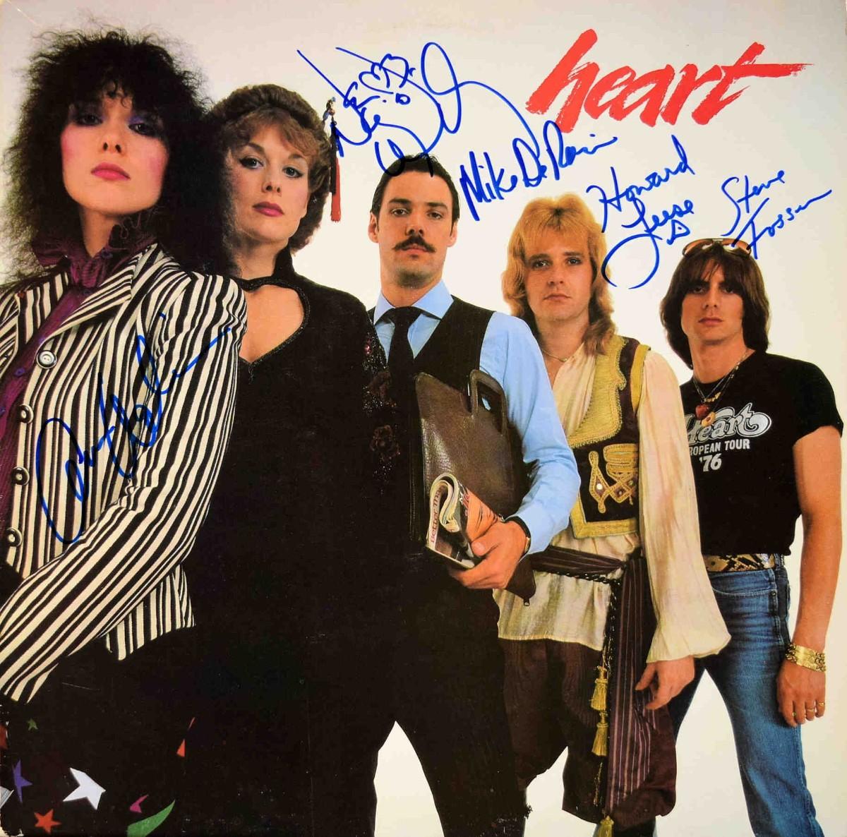 Heart signed Greatest Hits/Live album | EstateSales.org