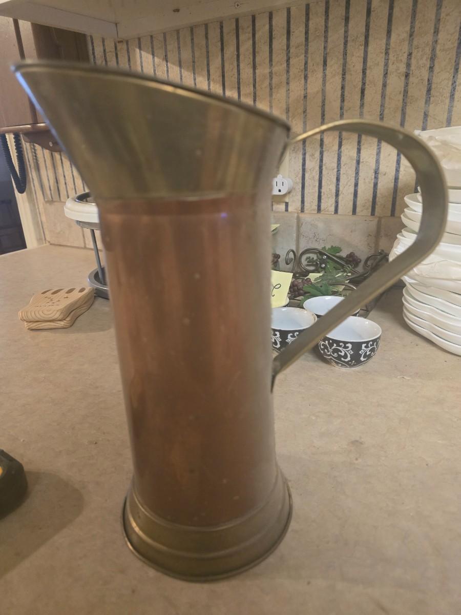 Copper pitcher | EstateSales.org