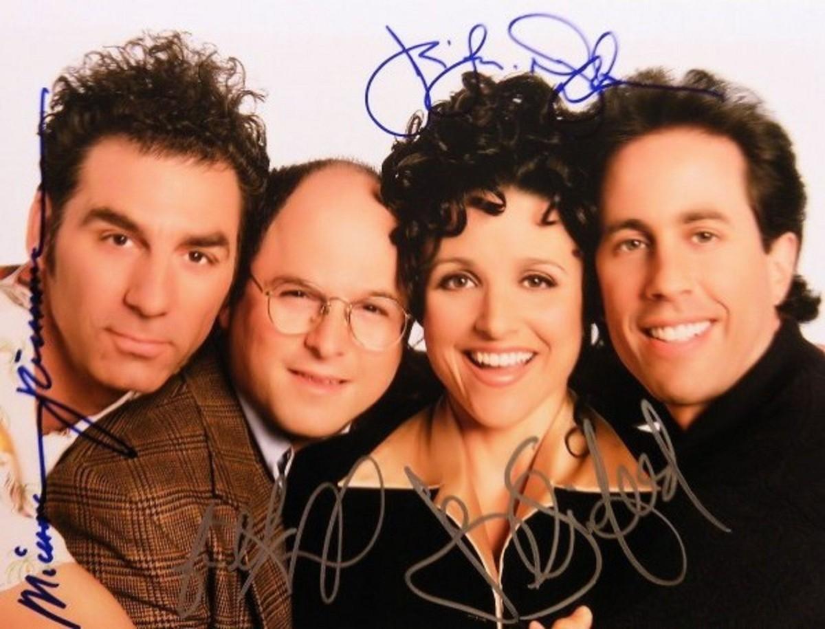 Seinfeld cast signed promo photo | EstateSales.org