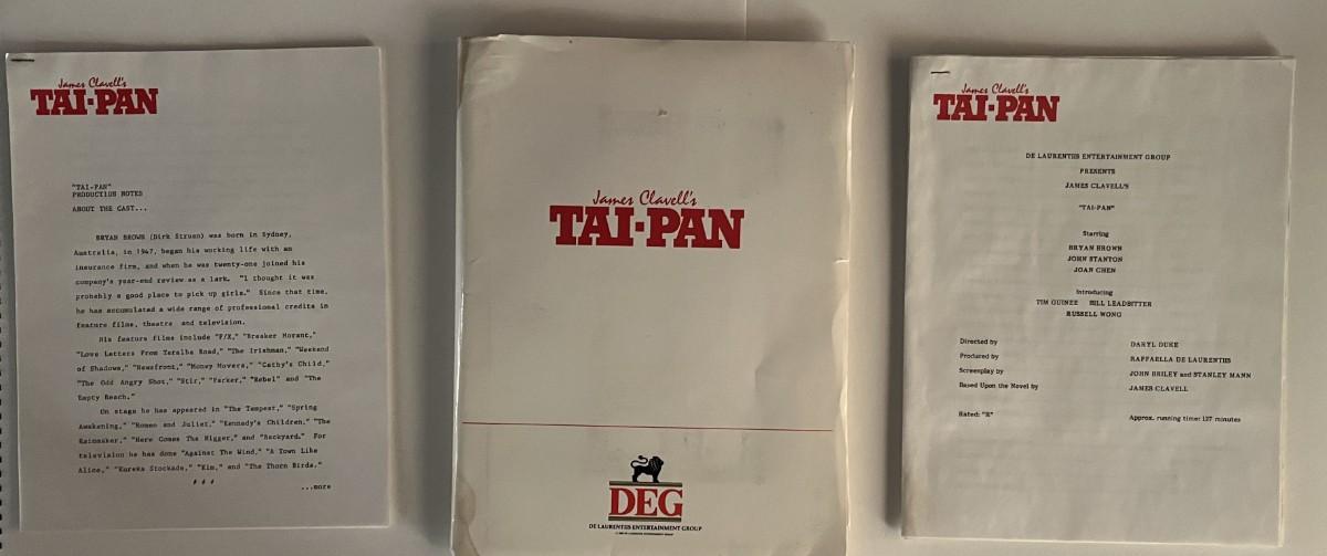 Tai Pan press kit | EstateSales.org