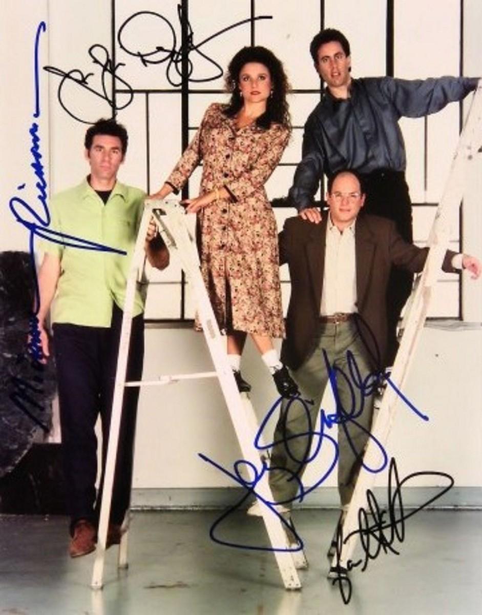 Seinfeld cast signed promo photo | EstateSales.org